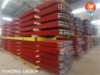 China Seamless Steel ASME SA312 TP304 Square H Fin Tube For Generator Superheater for sale