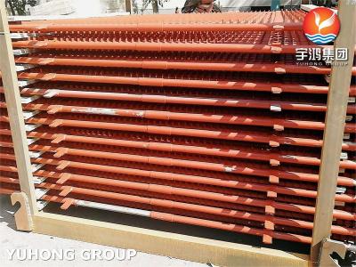 China Painted Seamless Steel ASME SA213 TP304 H Type Square Tube For Seawater Desalination for sale