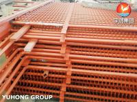 China Painted Seamless Steel ASME SA213 TP304 H Type Square Tube For Seawater Desalination for sale