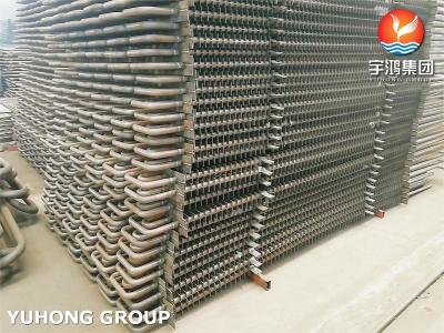 China Boiler Power Station Seamless Steel ASME SA213 TP321 H Fins For Heating Pipes for sale