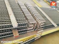 China Boiler Power Station Seamless Steel ASME SA213 TP321 H Fins For Heating Pipes for sale