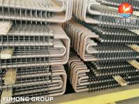 China Boiler Power Station Seamless Steel ASME SA213 TP321 H Fins For Heating Pipes for sale