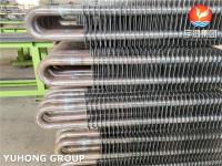 China Economizer Seamless Steel Square ASME SA179 U+H Type Fin Tube Boiler Pressure Parts for sale