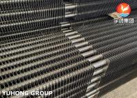China ASTM A312 TP304L Seamless Steel Square Fin Tube For Boiler Heat Exchanger for sale