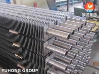 China Square H Type ASTM A213 TP316L Stainless Steel Fin Tube For Cooling Tower for sale