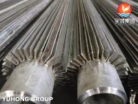 China HVAC Systems Refrigeration Units ASTM A213 TP316L Longitudinal Welding Fin Tube for sale
