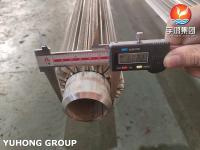 China TP316L A213 ASTM Longitudinal Welded Fin Tubes For Oil Coolers And Refrigeration Systems for sale