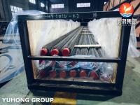 China TP316L ASTM A213 Longitudinal Finned Pipe With SS316L Fins For Oil Cooler for sale