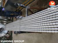 China Corrugated Fin Pipe Stainless Steel S30403 TP304L For Heat Exchanger for sale