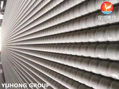 China Stainless Steel Corrugated Fin Tube For Heat Exchanger Industrial Cooling System for sale