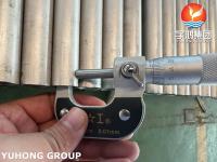 China ASME SA213 TP904L Stainless Steel Heat Exchanger Tube Cooling Heating Condenser for sale