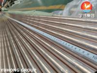 China ASTM B111 C70600 Copper Alloy Steel Heat Exchanger Tube For Coolers for sale