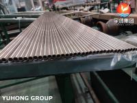 China Copper Alloy Steel ASME SB111 C70600 O61 Heat Exchanger Tube , Chemical Processing for sale