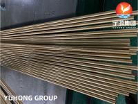 China ASME SB111 C68700 Copper Alloy Steel Heat Exchanger Tube In Petrochemical Industries for sale