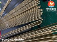 China ASME SB111 C68700 Copper Alloy Steel Heat Exchanger Tube In Petrochemical Industries for sale
