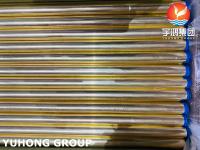 China Copper Alloy Steel ASME SB111 C44300 O61 Heat Exchanger Tube In Power Generation for sale