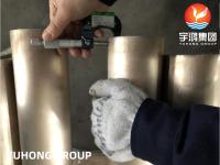 China ASTM B466 C70600 Copper Alloy Steel Heat Exchanger Tube For Coolers for sale