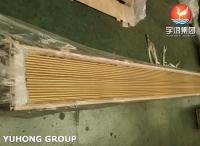 China JIS H3300 C6872T Copper Alloy Steel Heat Exchanger Tube In Petrochemical Industry for sale