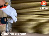 China ASTM B111 C68700 O61 Aluminum Brass Seamless Tubes For Heat Exchangers for sale