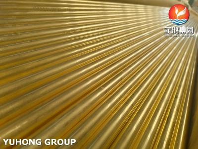 China ASTM B111 C44300 Admiralty Brass Seamless Tube For Heat Exchanger and Condenser for sale