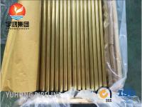 China ASTM B111 C44300 Seamless Copper Alloy Tubes Superior Heat Transfer Saltwater Corrosion Resistance for Marine Heat Exchangers Boilers Condensers for sale