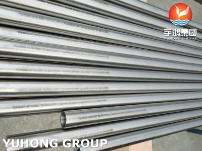 China Titanium Alloy Steel ASTM B861 GR2 Heat Exchanger Tube In Cooling Systems for sale