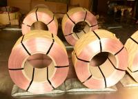 China Bronze Coated Tyre Bead Wire for PE Pipe Tensile Strength 1700 - 2300 Mpa Z2 Packs for sale