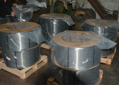 China Flexiable Air Duct  Bronze washed High Carbon Spring Wire , Thin Steel Wire Rod for sale