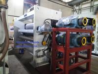 China φ500×3100mm Calender Machine for Nonwoven Fabric Processing | 350m/min Speed | 12-Month Warranty for sale