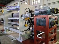 China 520×2220mm Fabric Calender Machine for Polyester with 100m/min Speed and CE/ISO9001 Certification for sale