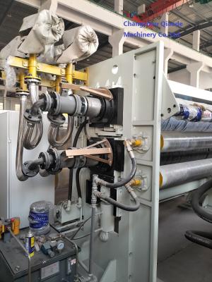 China 430×2420mm Nonwoven Fast Heating Calender Machine | 150m/min Speed | 150kg/cm² Pressure | CE & ISO9001 Certified for sale
