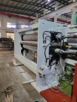 China Alloy Steel Nonwoven Fabric Embossing Machine 430×2420mm with 150m/min Speed and CE/ISO9001 Certification for sale