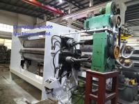 China Alloy Steel Nonwoven Fabric Embossing Machine 430×2420mm with 150m/min Speed and CE/ISO9001 Certification for sale