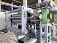 China 420×2020 Two Roller Fabric Calender Machine 150m/min with CE & ISO9001 Certification for sale