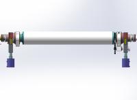 China CE Non-Woven Fabric Calender Machine with Alloy Steel Swimming Roller - φ420/440mm Diameter, 2400-4500mm Width for sale