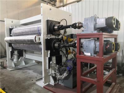 China 1600mm Non Woven Fabric Calender Machine with 150-600m/min Speed and φ380-850mm Rollers for Industrial Textile Production for sale