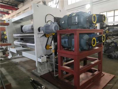 China Industrial Non-Woven Fabric Calender Machine φ380-850mm Roller 6000mm Width 350m/min Speed for sale