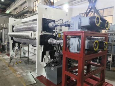 China 1600mm Embossing Calender Machine for Protective Clothing | 6000mm Width, 650m/min Speed | CE & ISO9001 Certified for sale