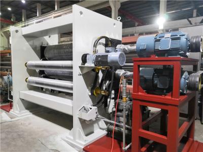 China Alloy Steel Automatic Fabric Embossing Machine with 6000mm Width and 650m/min Speed | CE & ISO9001 Certified for sale