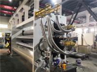 China ISO9001 Fabric Embossing Calender Machine with 6000mm Width and 650m/min Speed for Nonwoven Processing for sale