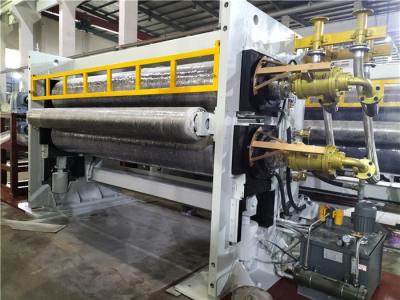 China ISO9001 CE Nonwoven Fabric Calender Machine φ380-850mm Roller 6000mm Width 150-600m/min Speed for sale