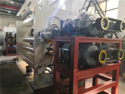 China CE Certified Nonwoven Fabric Calender Machine φ380-850mm Roller 1600-6000mm Width for Protective Clothing Production for sale