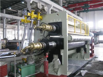 China 6000mm Calender Roller Machine for Nonwoven Fabric Processing | 150kg/cm² Pressure & 650m/min Speed for sale