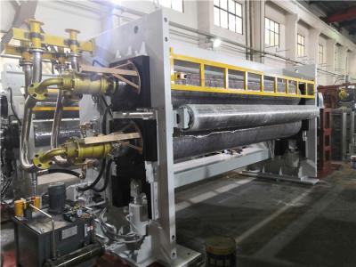 China CE Certified Alloy Steel Calender Machine 1600-6000mm Width 150-600m/min Speed for sale