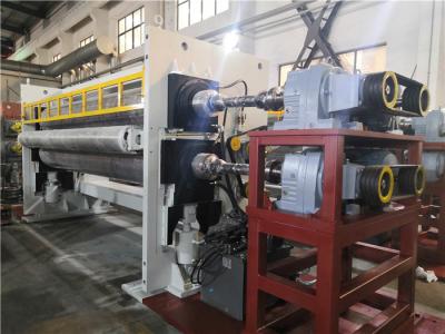 China Two-Roller Embossing Calender Machine 1600-6000mm Width φ480-850mm Roller ISO9001 CE Certified for sale