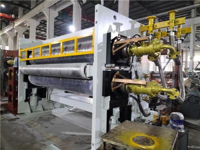 China CE Certified Automatic Fabric Calender Machine with 1600-6000mm Width and 150-600m/min Speed for Nonwoven Processing for sale