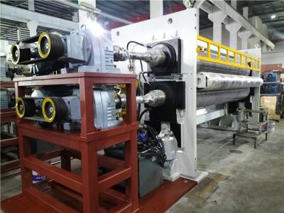 China ISO9001 Certified 480mm Roller Embossing Calender Machine for Table Cloths - 6000mm Width, 650m/min Speed for sale