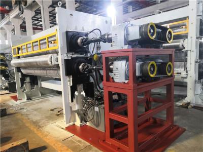 China Automatic Nonwoven Fabric Rolling Machine with 6000mm Width and 600m/min Speed for Bed Sheets Production for sale