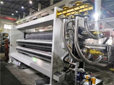 China ISO9001 CE Certified Nonwoven Fabric Calender Machine 6000mm Width 600m/min Speed for sale