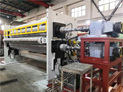 China Nonwoven Fabric Alloy Steel Calendar Rolling Machine with 1600-6000mm Width and 150-600m/min Speed for sale
